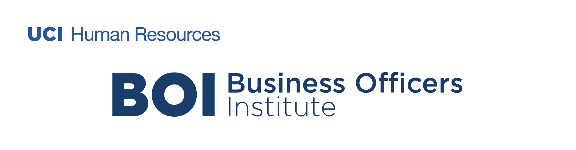 UCI Human Resources | Business Officers Institute
